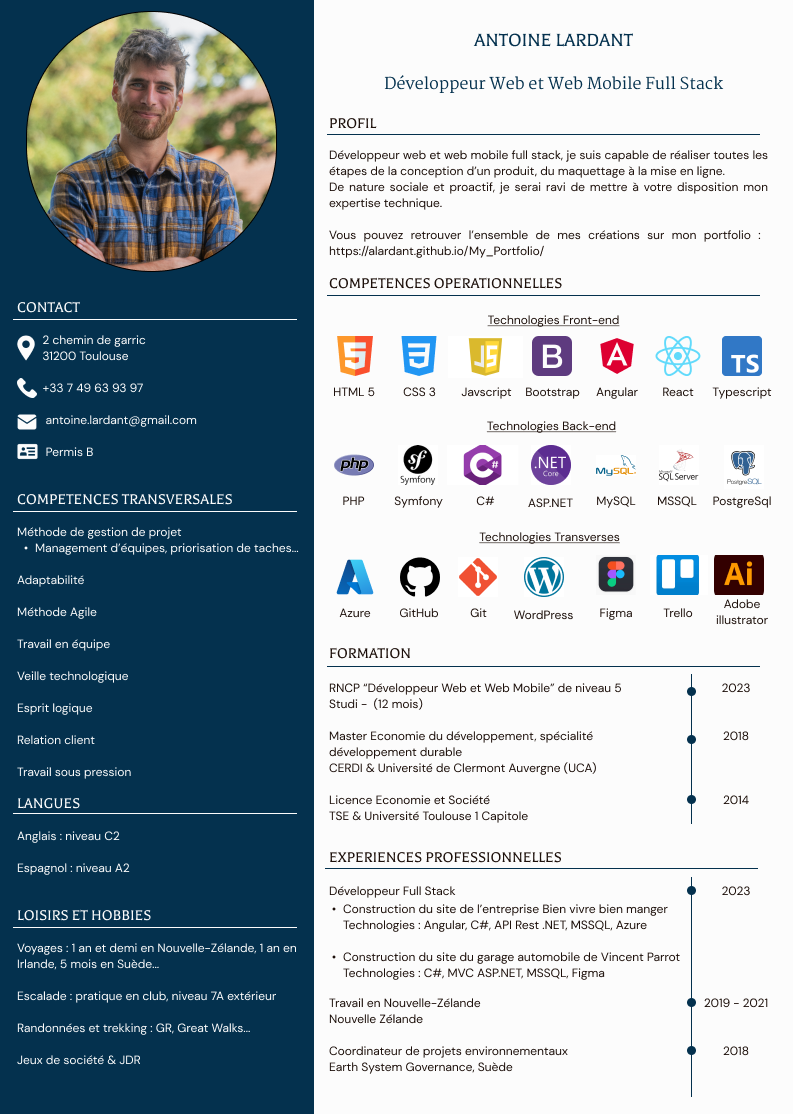 Antoine Lardant - Portefolio